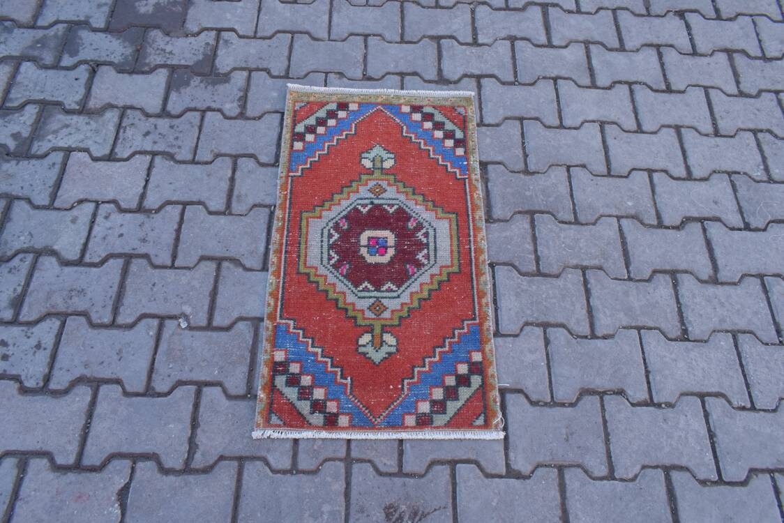 MINI SMALL Rug1x2 Turkish Vintage Rughandmade Rugdoormat - Etsy