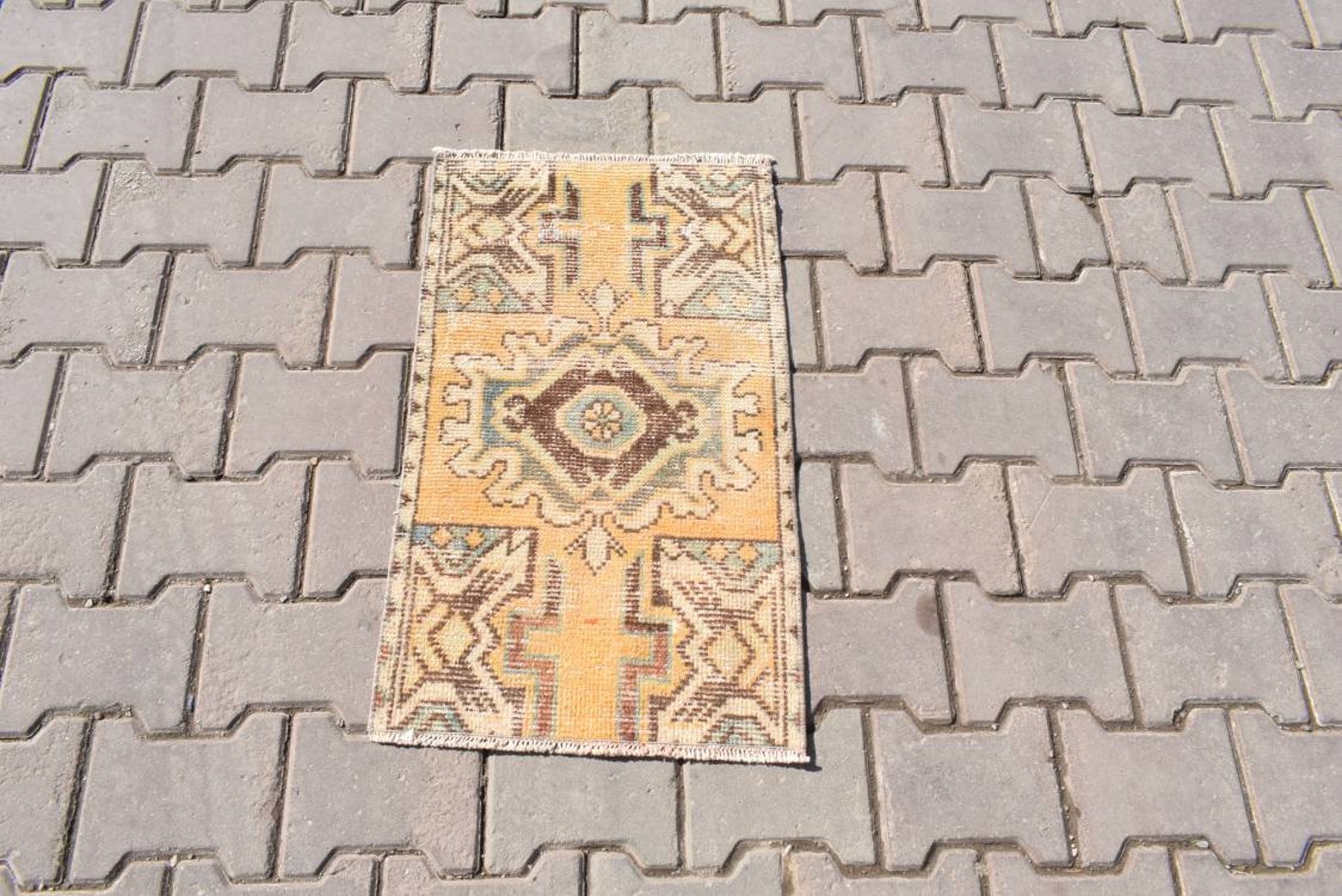 MINI SMALL Rugwool Rug 1x2 Vintage Rugturkey Small - Etsy