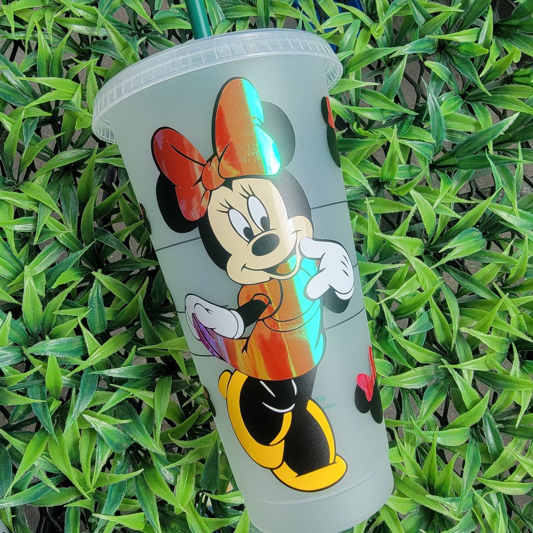 Minnie Mouse Starbucks Cold Cup - Etsy