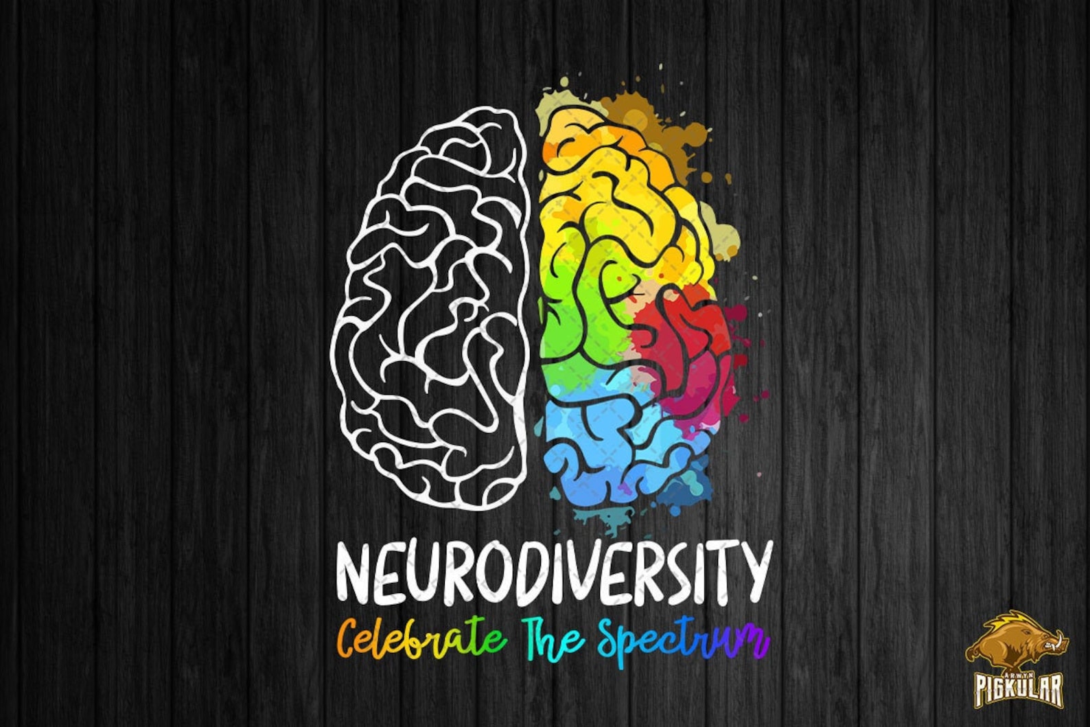 Neurodiversity Celebrate The Spectrum PNG Autism Support | Etsy