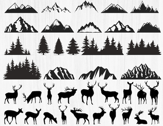 PLOTTERDATEI HIRSCH Plotterdatei Png Hirsch Plotterdatei - Etsy.de