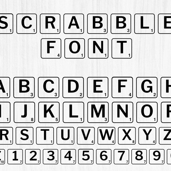 Scrabble Wall Tiles - Etsy