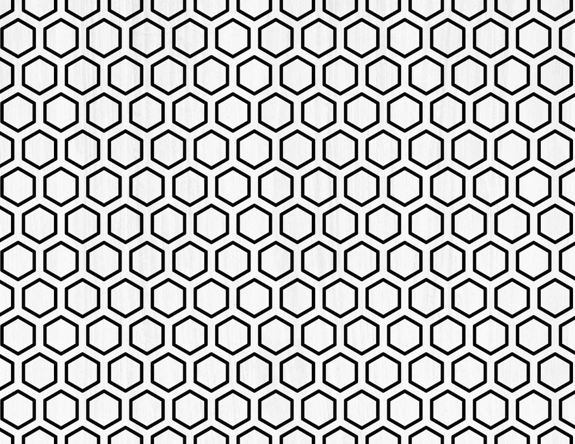 HONEYCOMB PATTERN SVG Hexagon Svg Honeycomb Pattern Clipart - Etsy