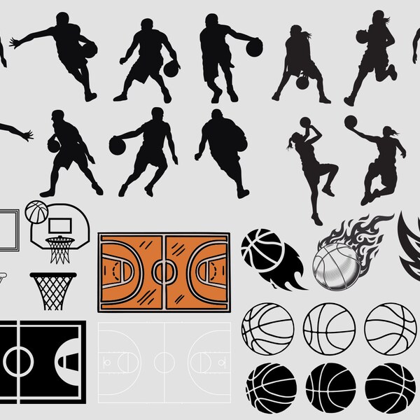 Basketball Net Svg - Etsy