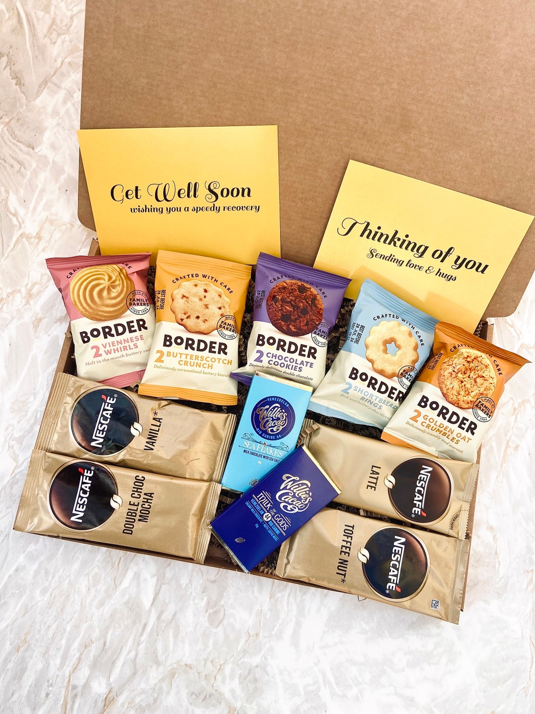 Nescafe Coffee & Biscuit Hamper Birthday Gift Coffee Lover Get Well ...