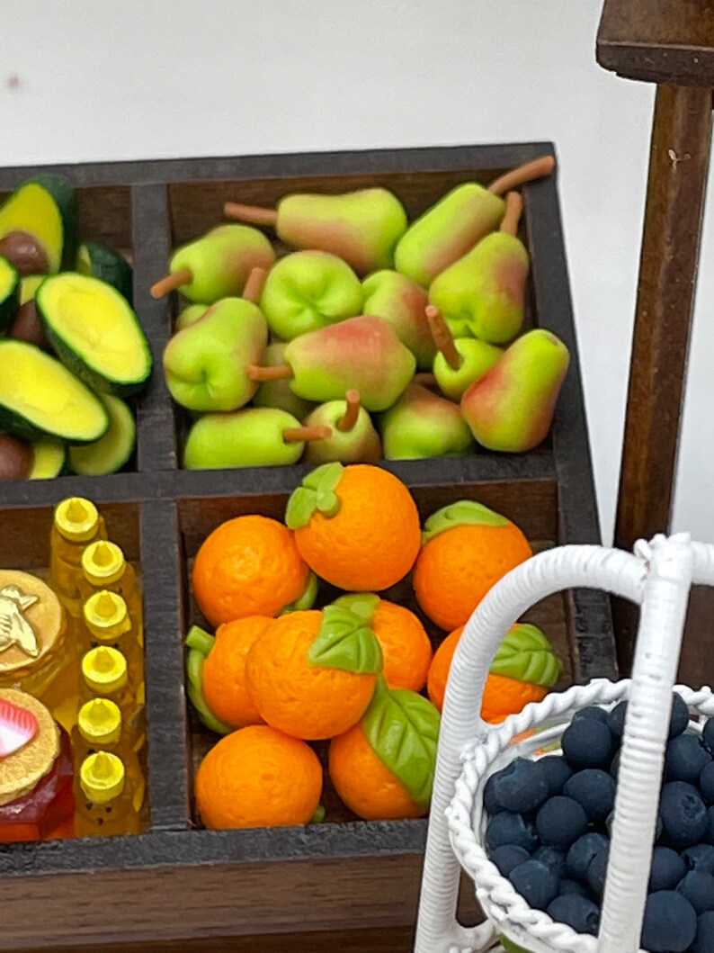 Miniature Fruit Standmini Fruit Harvestmini Flowersmini - Etsy