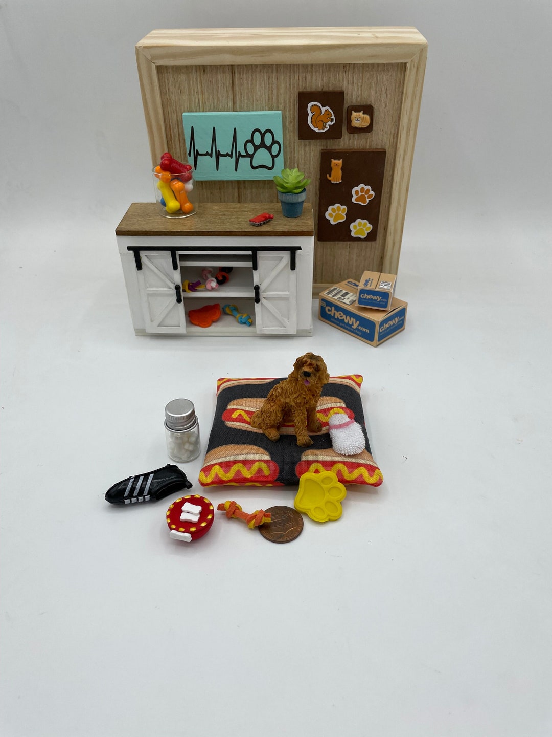 Miniature Dog Bed~muddy Paws Mini Dog Collection~mini Dog Toys~mini Dog ...