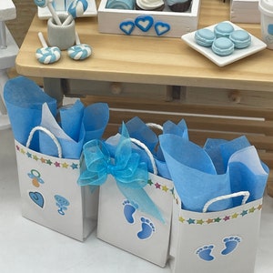 Miniature Baby Boy Shop~mini Baby Shower Shop~mini Gender Reveal Shop ...