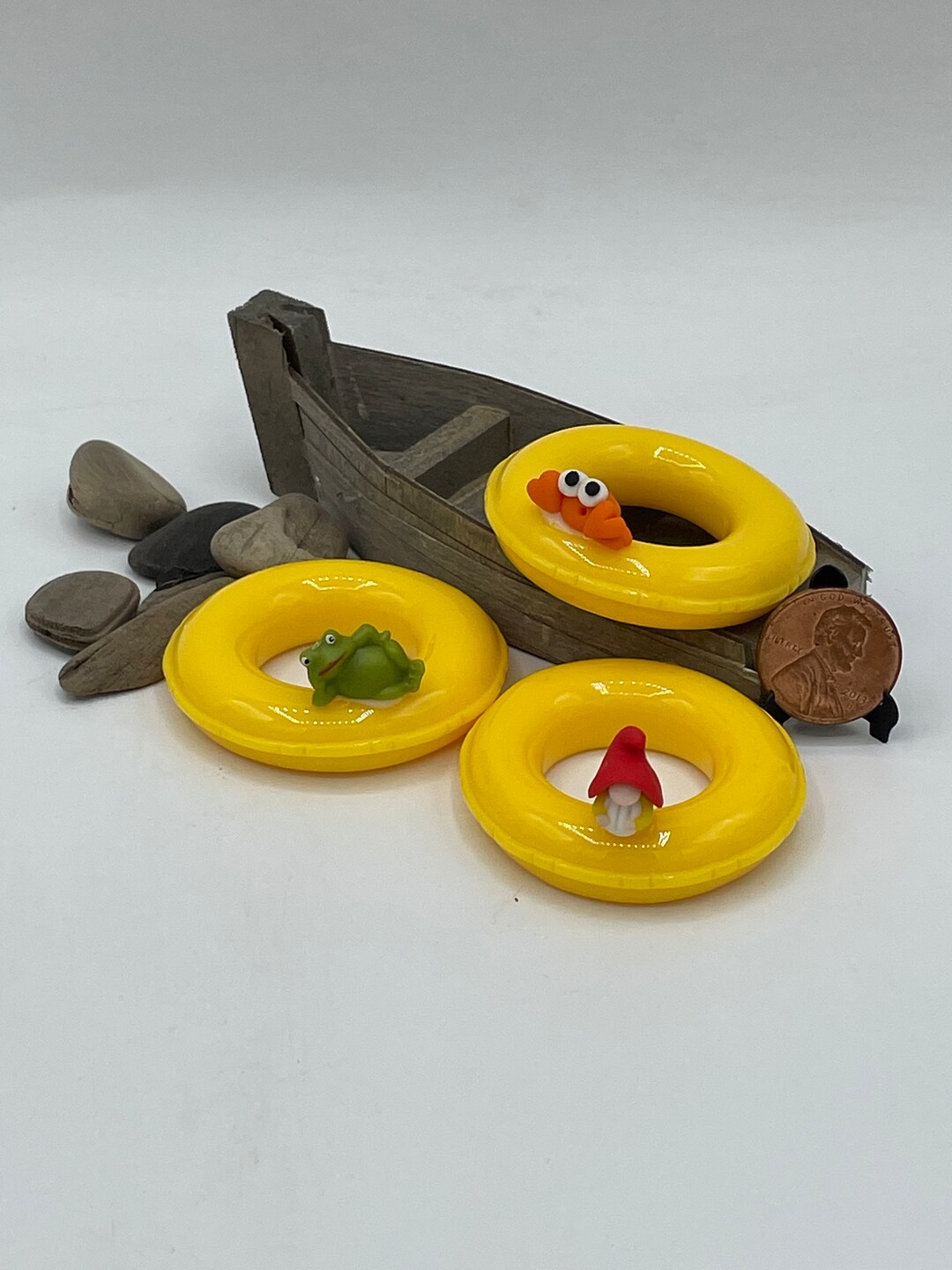 Miniature Pool Floats~mini Embellished Pool Floats - Etsy