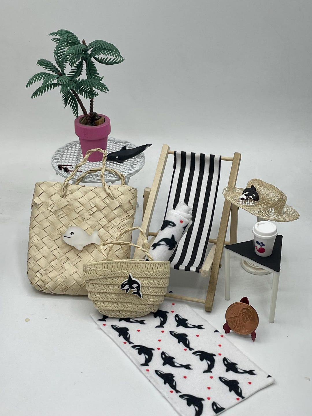 Miniature Whale Beach Collection - Etsy
