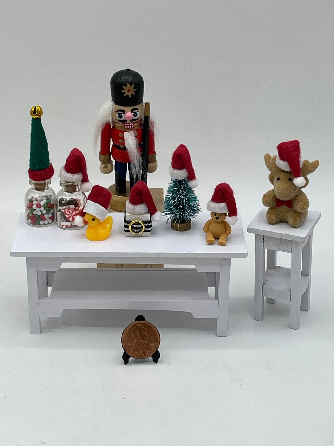 Miniature Santa Hat Club~mini Santa Hats (and Elf) on Anything and ...