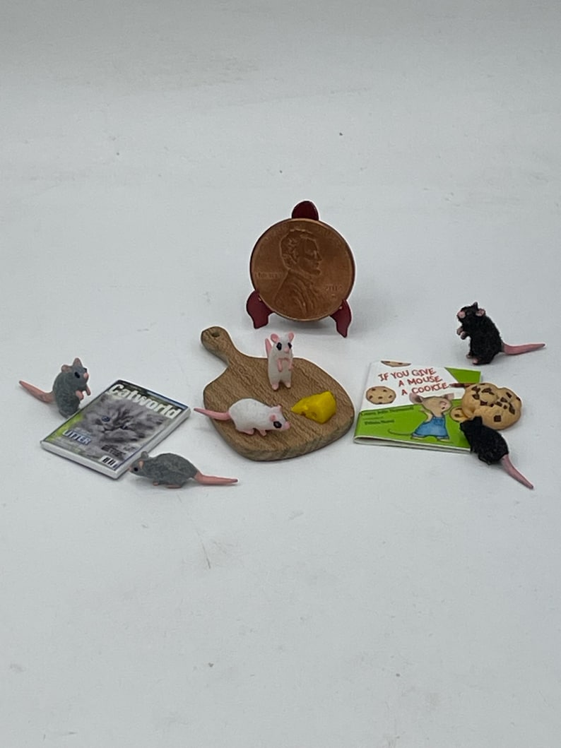 Miniature Mice - Etsy