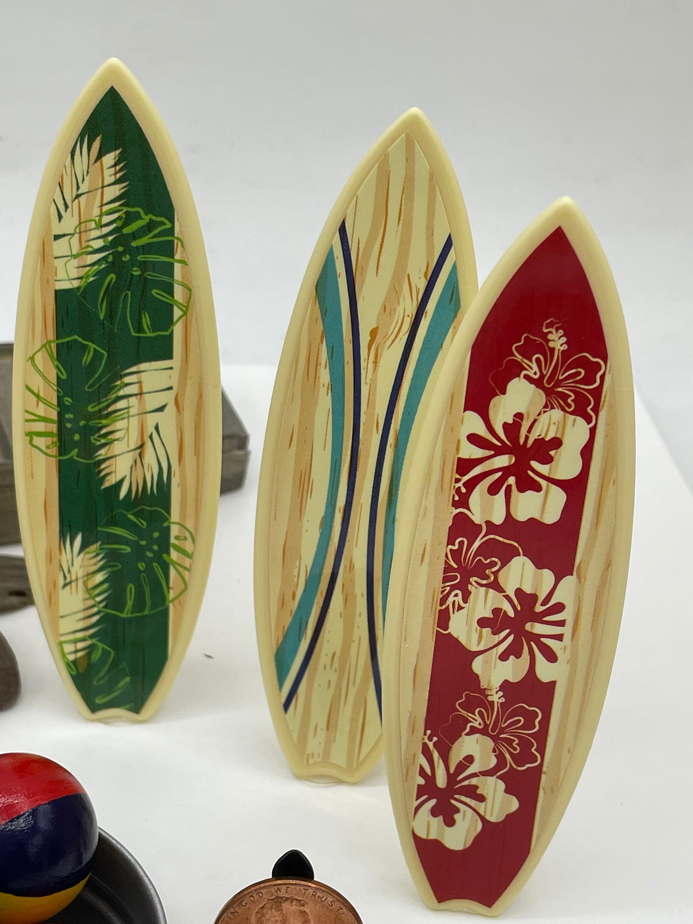 Miniature Beach Toys~mini Surf Boards~mini Beach Balls - Etsy