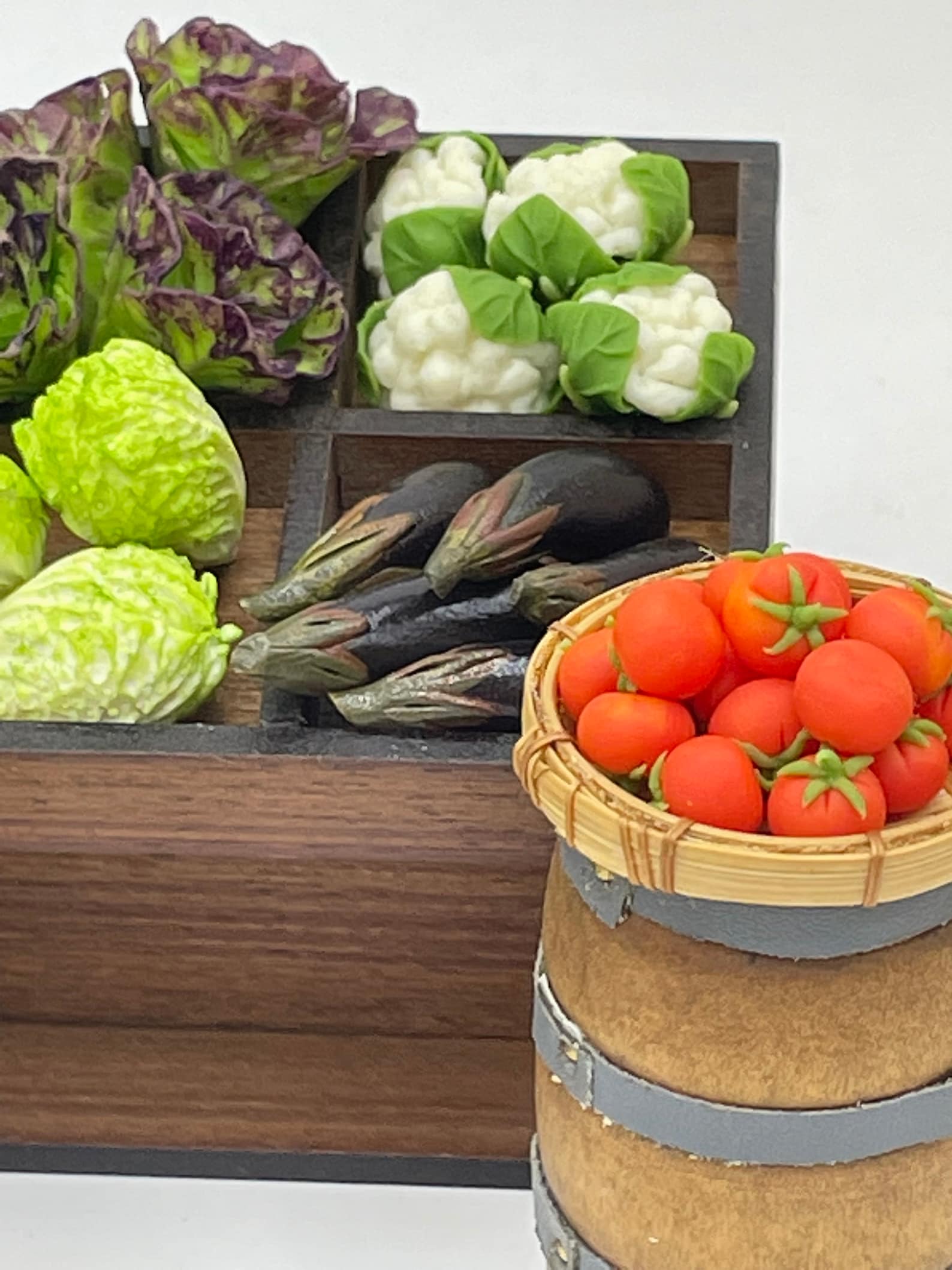 Miniature Produce Stand~mini Farmer's Market~mini Vegetables - Etsy