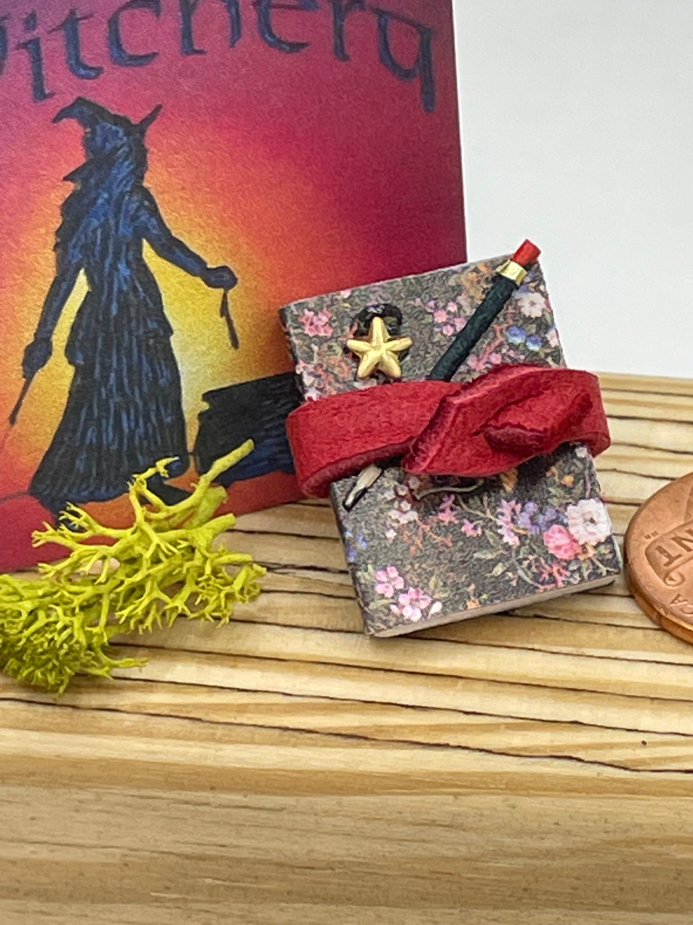 Miniature Witch Grimoire~mini Witch Journal~mini Spell Journal~mini ...