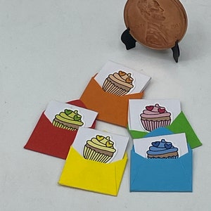 Miniature Happy Birthday Giftwrap Shop~mini Birthday Cards~mini Gifts ...