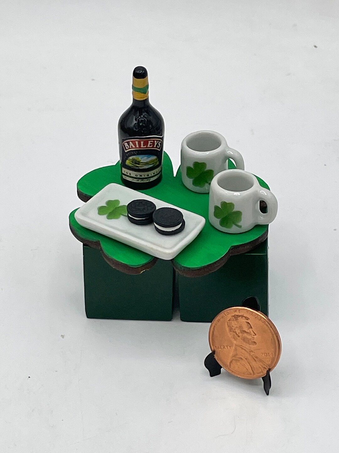 Miniature Irish Coffee~mini St Patricks Day~mini Shamrock Mugs~mini ...