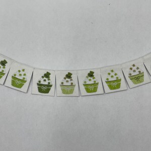 Miniature Banners~mini House Warming Banner~mini St. Patrick's Day ...