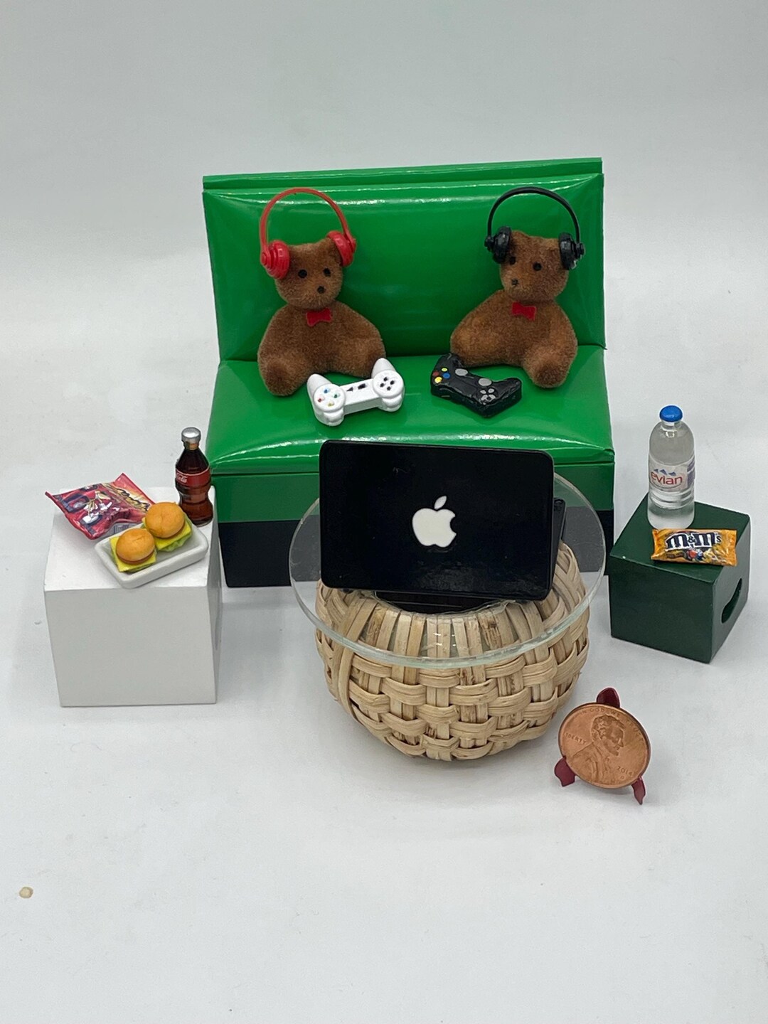Miniature Gaming Teddy Bears - Etsy