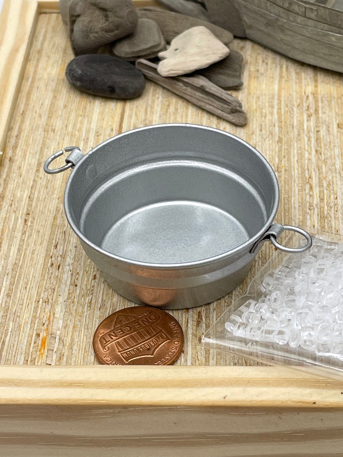 Miniature Beach Bucketsmini Iced Seafoodmini Iced - Etsy