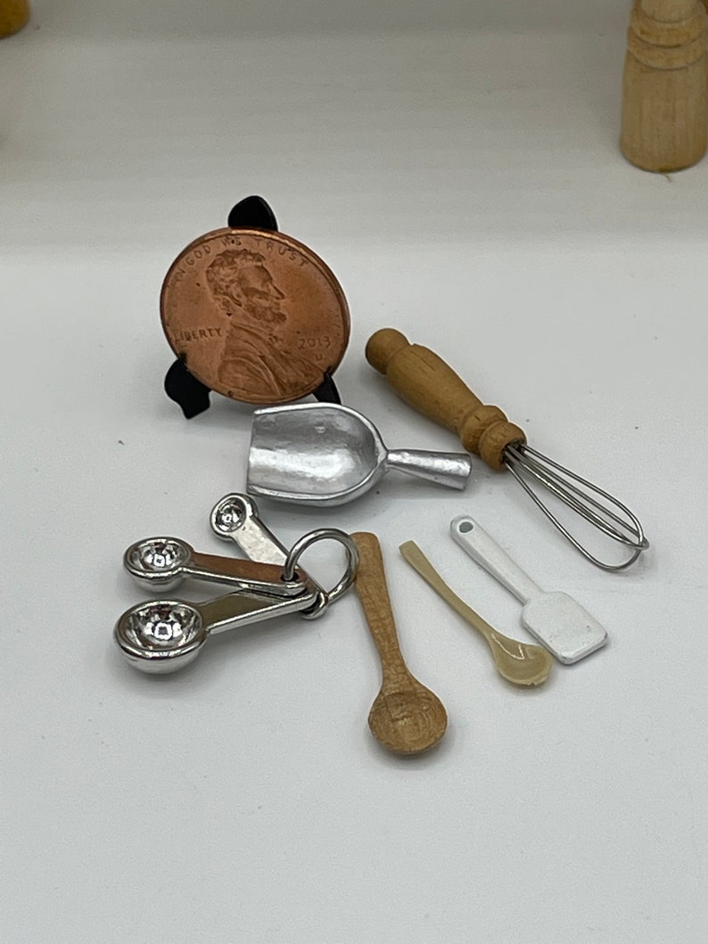 Miniature Baking Tools~nine Mini Baking Tools for Your Mini Kitchen - Etsy