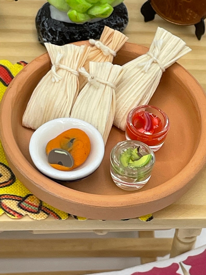 Miniature Tamale Dinner for Two~build a Tamale Party for Two~mini ...