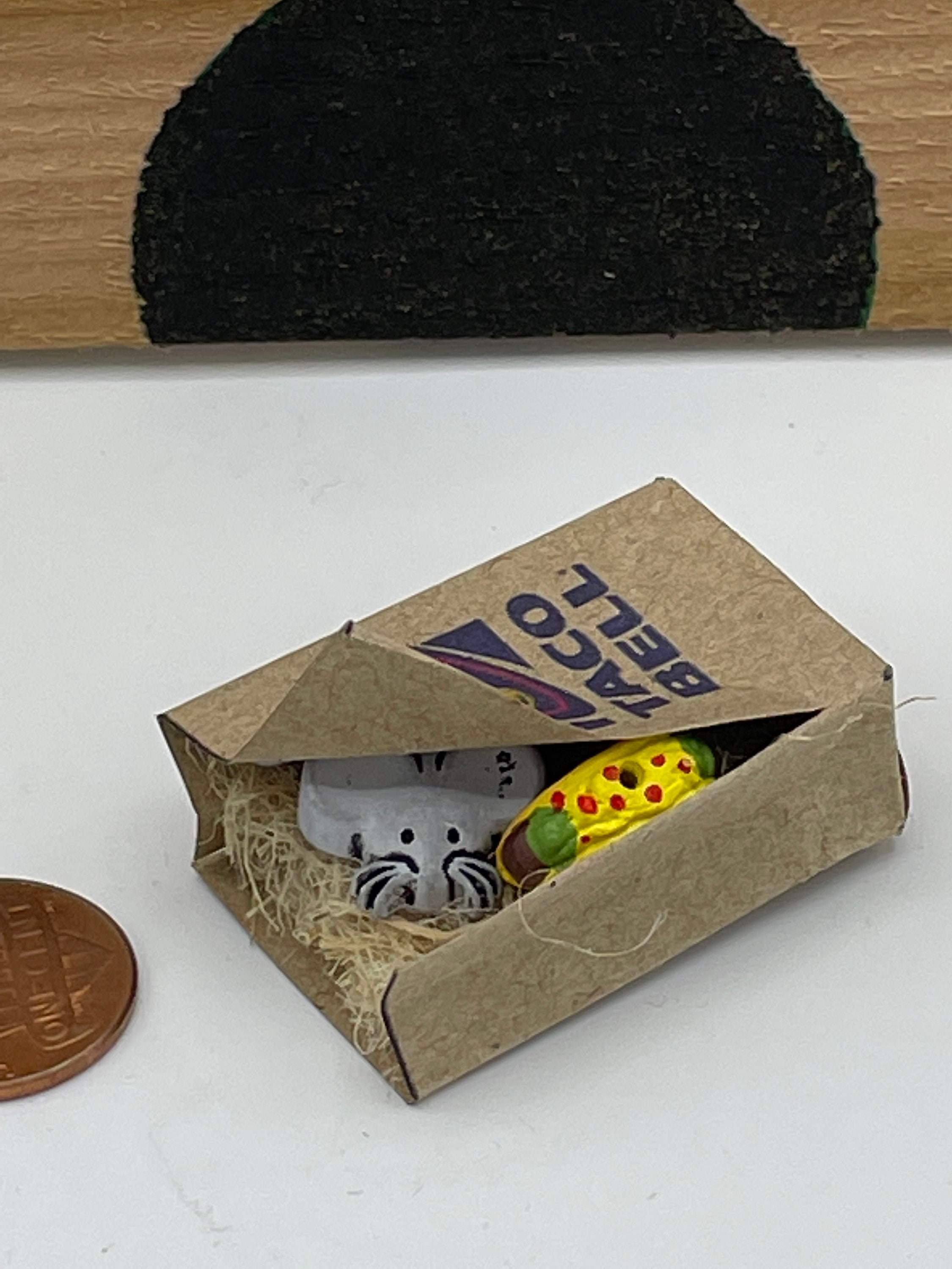 Miniature Mouse Housetake Out Bags Taco Bellburger King - Etsy