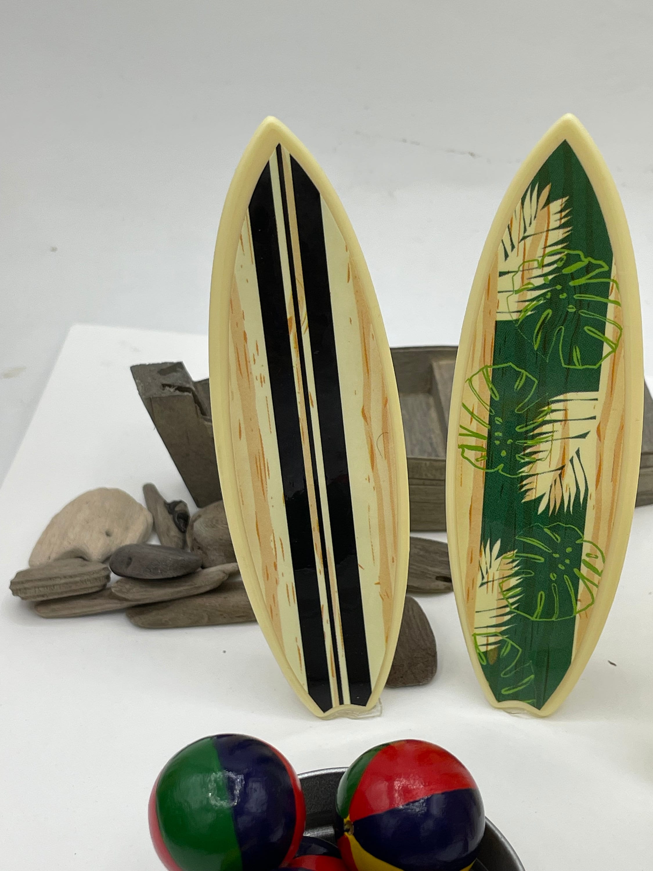 Miniature Beach Toys~mini Surf Boards~mini Beach Balls - Etsy