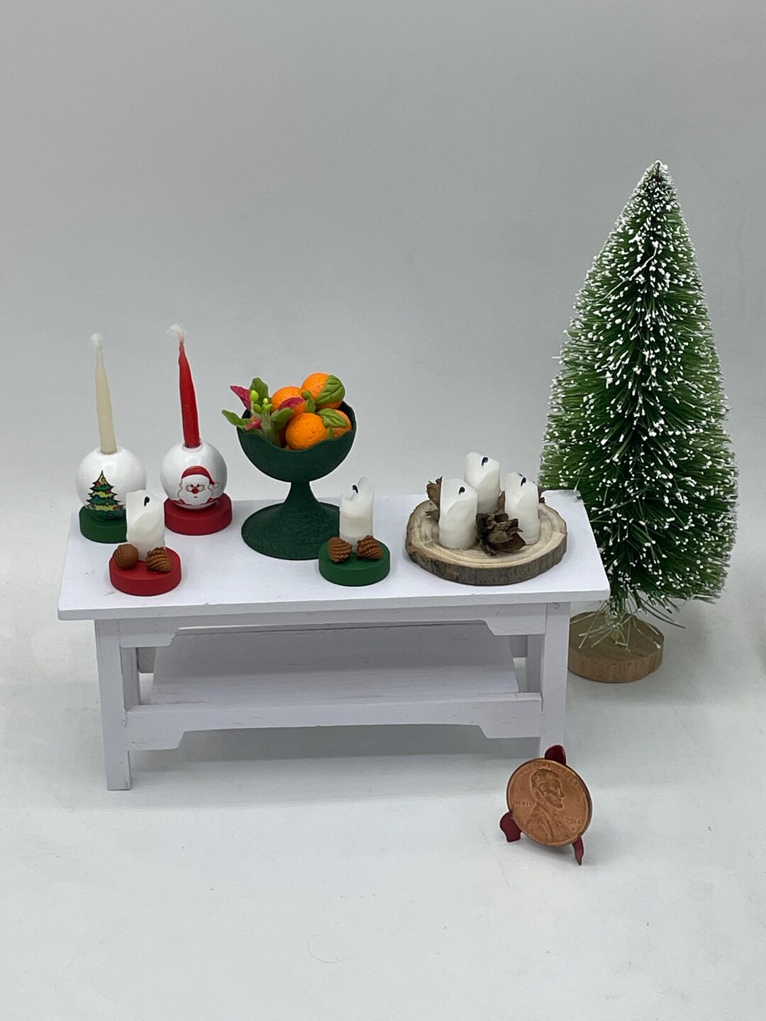 Miniature Holiday Table Centerpieces - Etsy