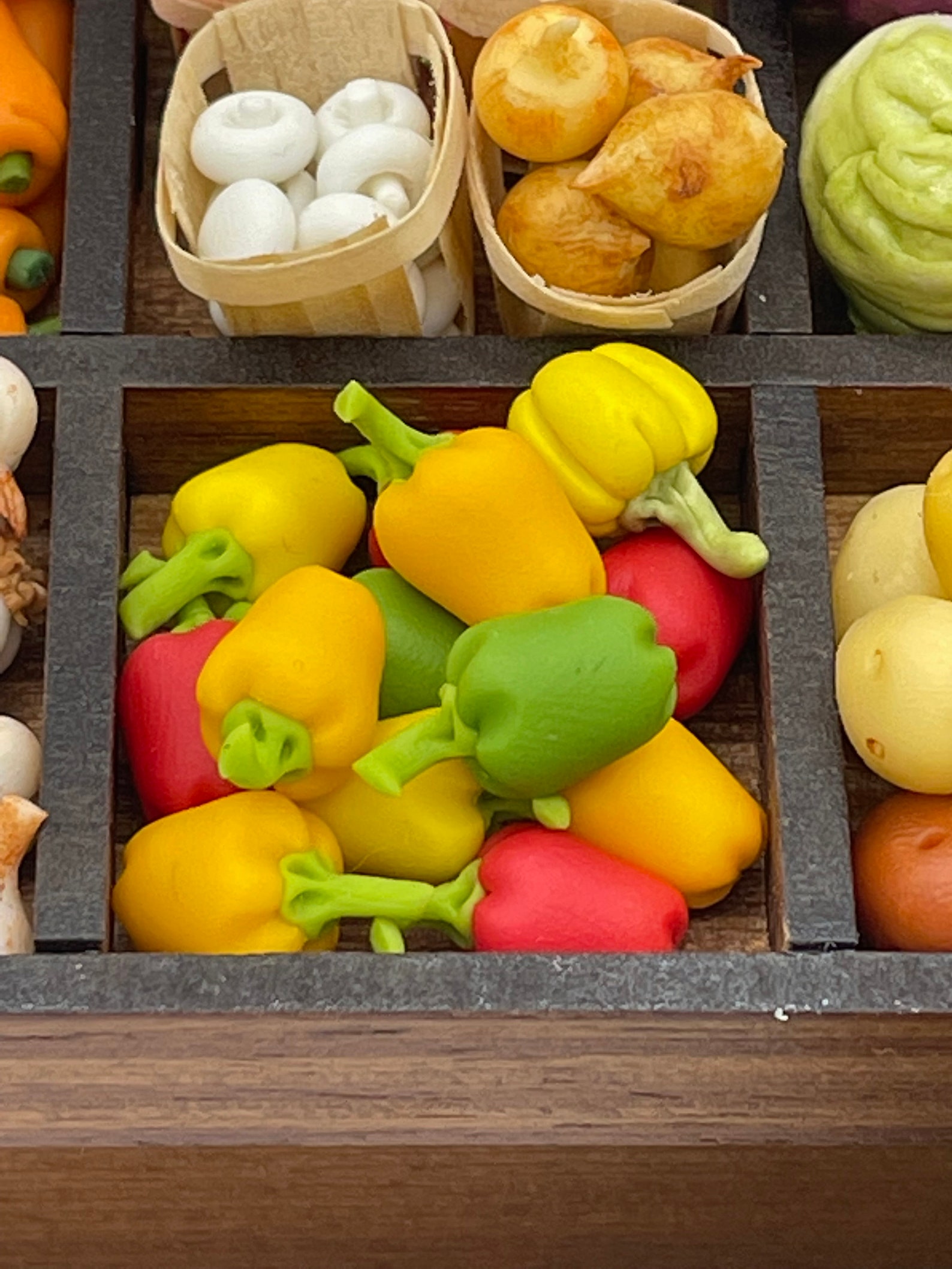 Miniature Produce Stand~mini Farmer's Market~mini Vegetables - Etsy