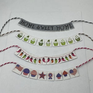 Miniature Banners~mini House Warming Banner~mini St. Patrick's Day ...