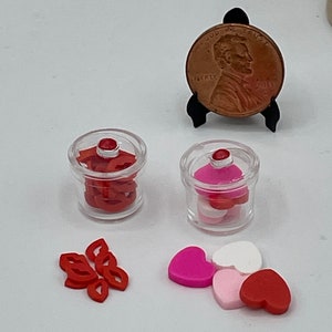 Miniature Valentine Sweets~mini Candies and Cookies~mini Fudge~mini ...