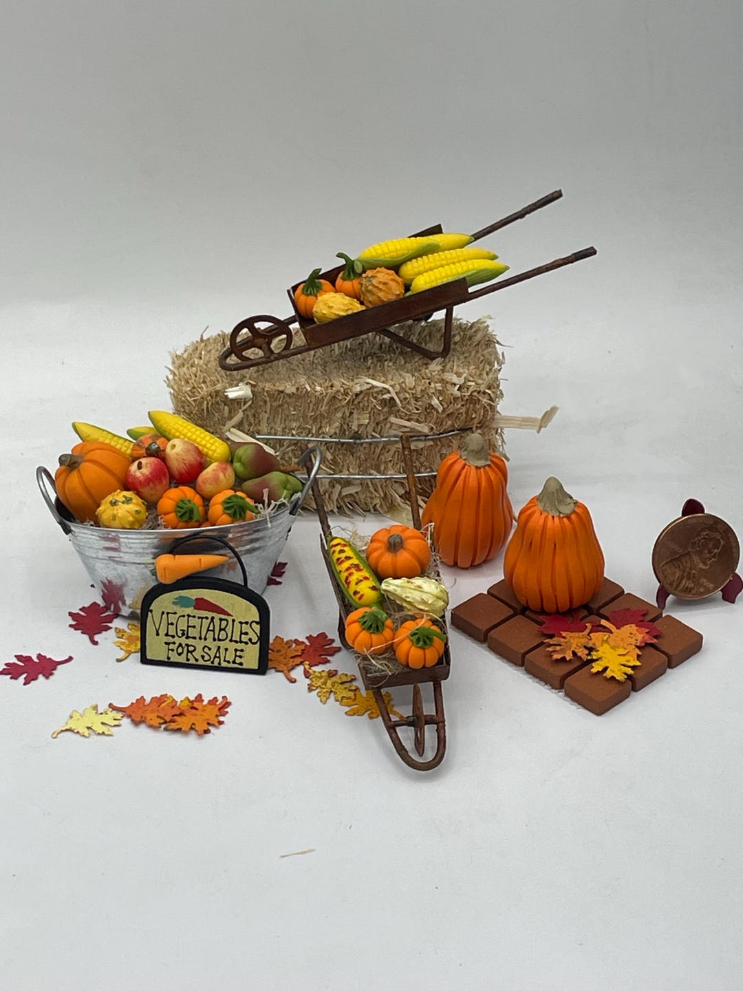 Miniature Fall Harvest Displays - Etsy