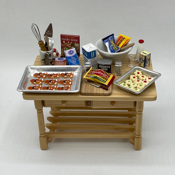 Miniature Baking Set - Etsy UK