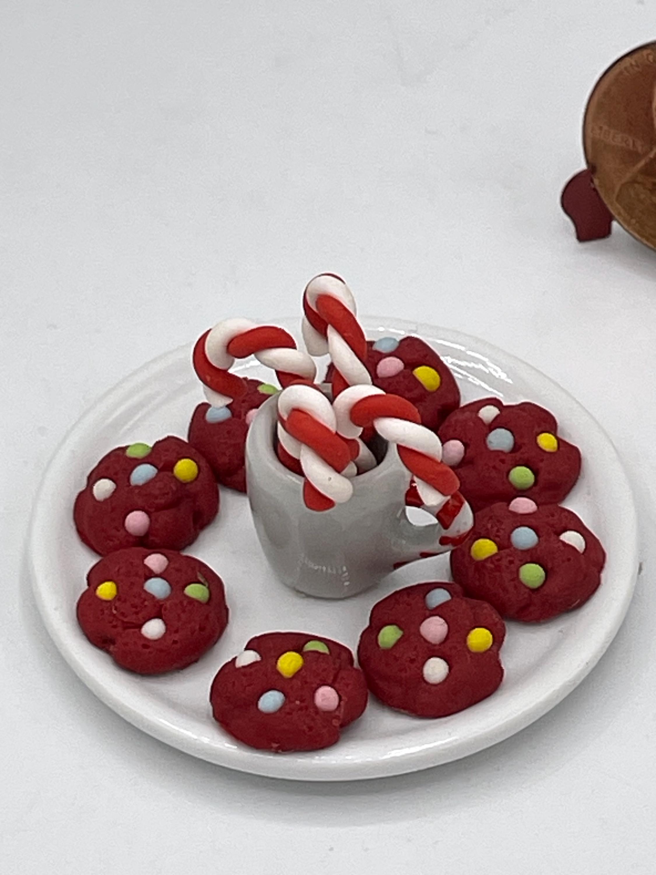 Miniature Holiday Sweets and Trays - Etsy