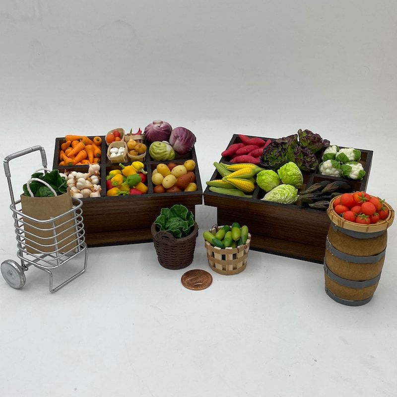 Miniature Vegetables - Etsy