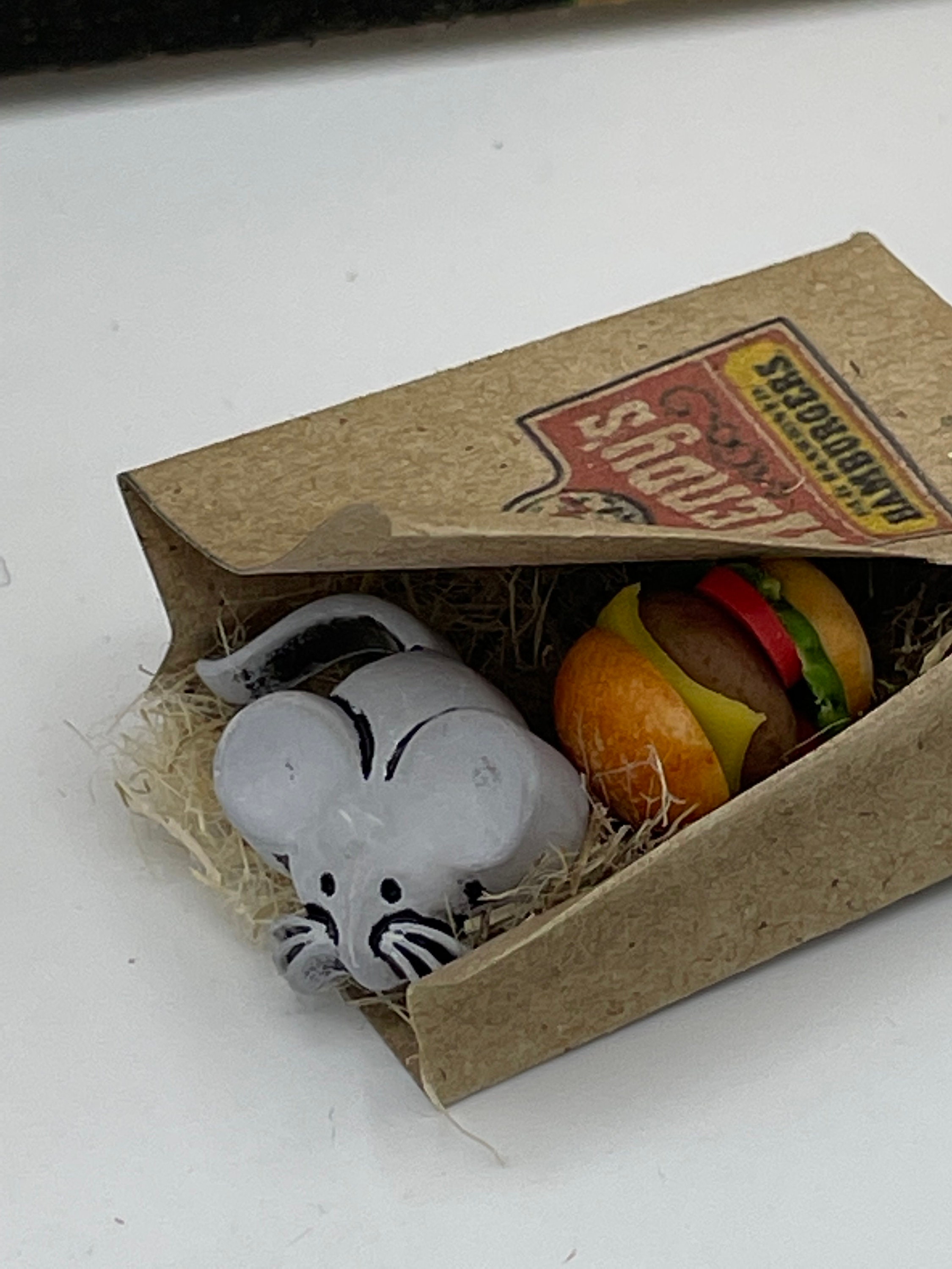 Miniature Mouse Housetake Out Bags Taco Bellburger King - Etsy