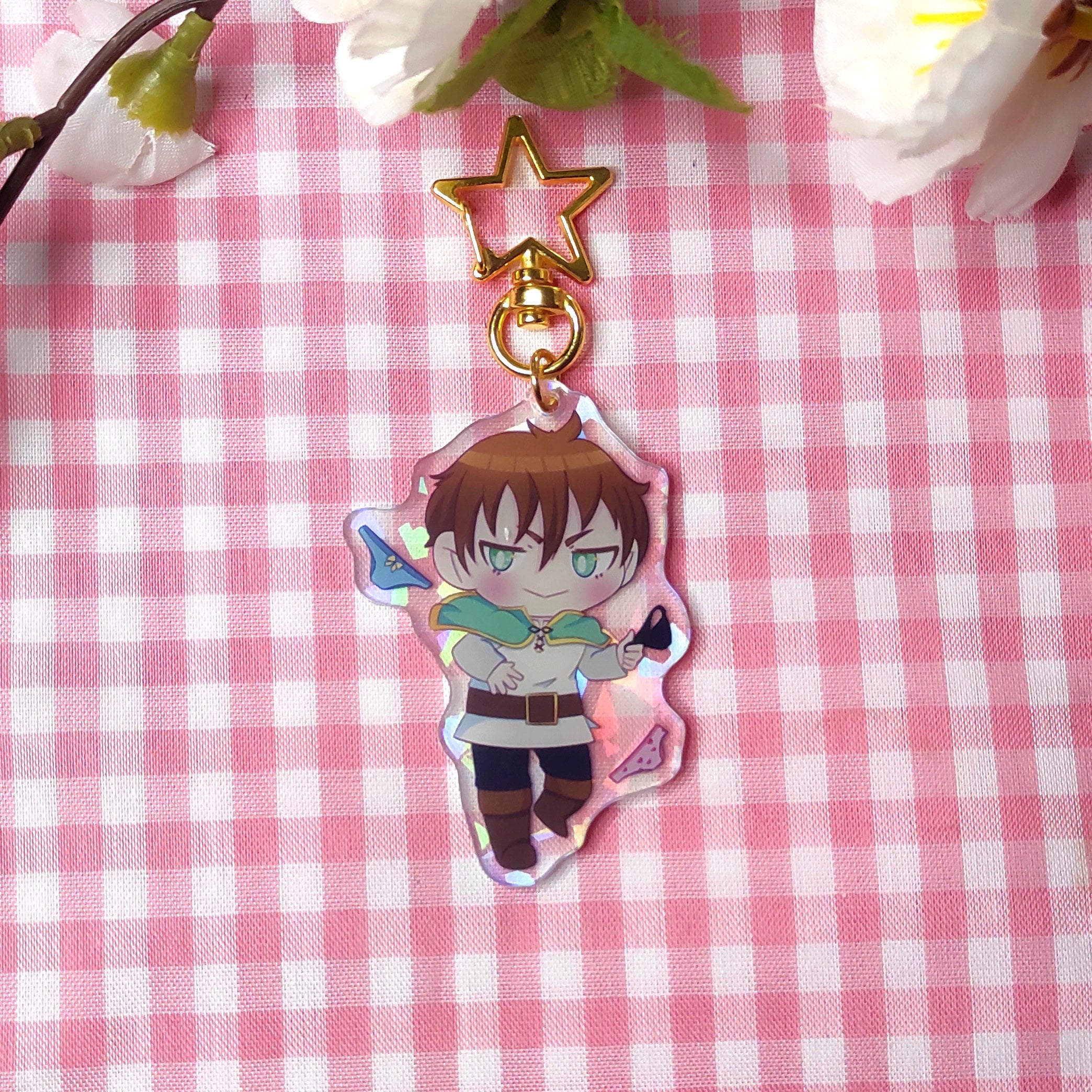 ANIME KONOSUBA KEYCHAIN / Kazuma Konosuba Keychain / Konosuba Keychain ...