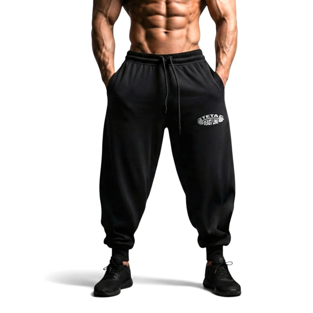 Mens Baggy Bodybuilding Workout Muscle Pants - Etsy