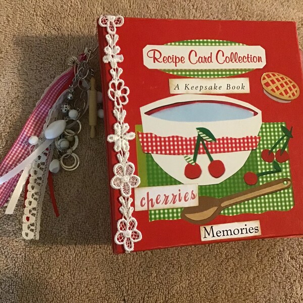Cookbook Junk Journal - Etsy