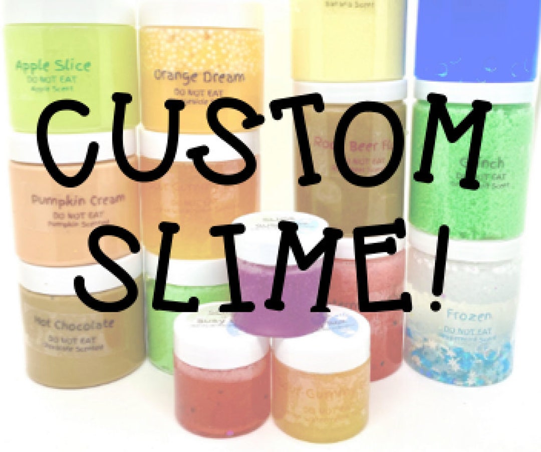 Custom Slime, Slime Shops, Butter Slime, Cloud Slime, Clear Slime - Etsy