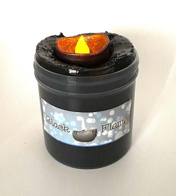 6 Oz Black Flame Slime Butter Slime Slime Shop Slime - Etsy