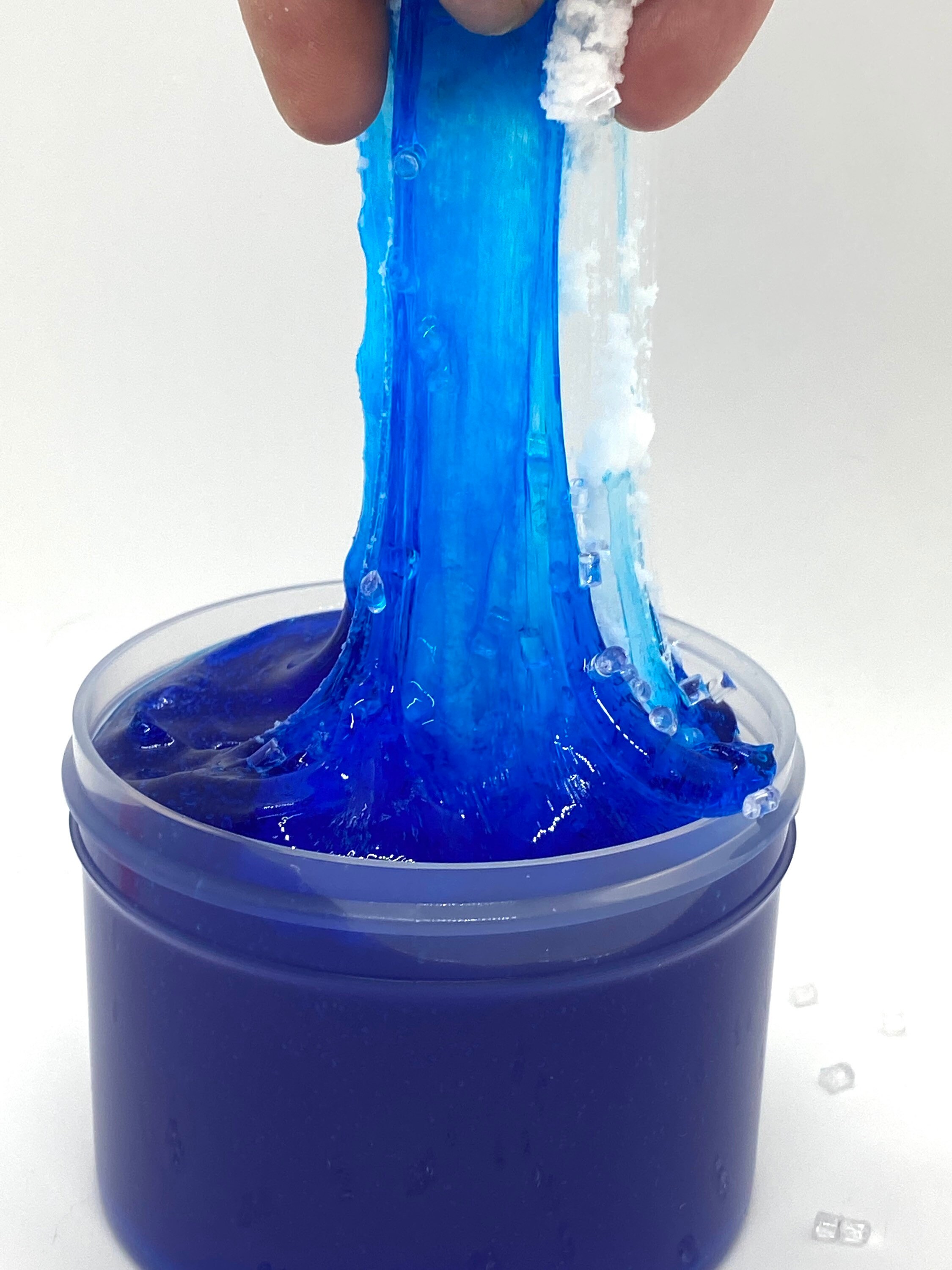 8 Oz Crunchy Slime Blue Hawaiian Crunch Slime Stress Relief | Etsy