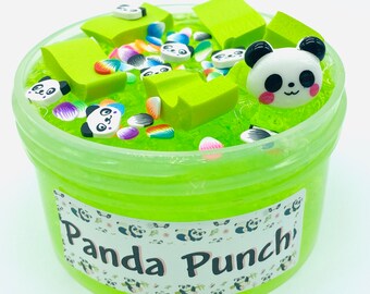 Panda Slime - Etsy