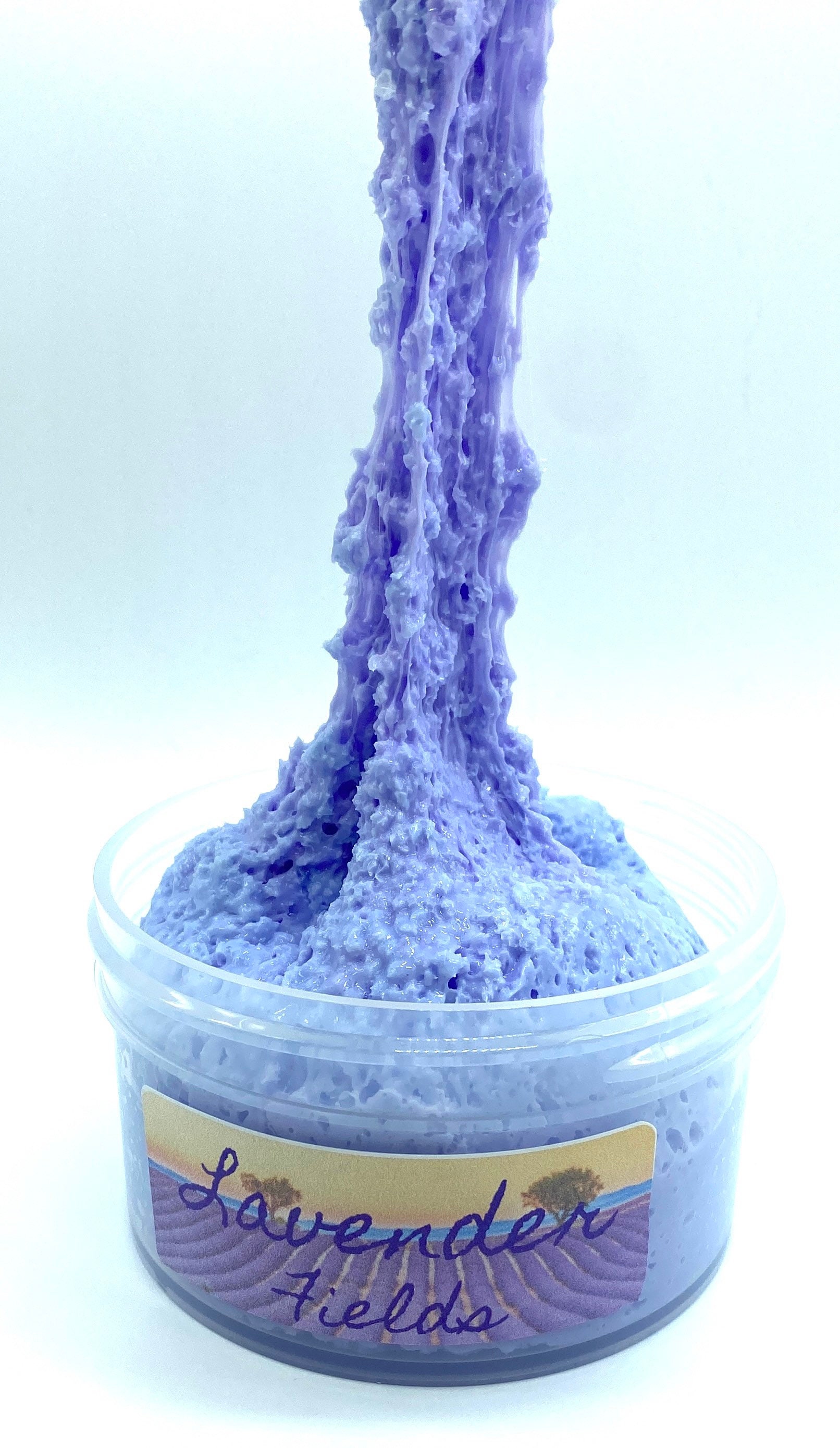 Crunchy Slime Lavender Fields Snow Fizz Slime Slime Shops - Etsy
