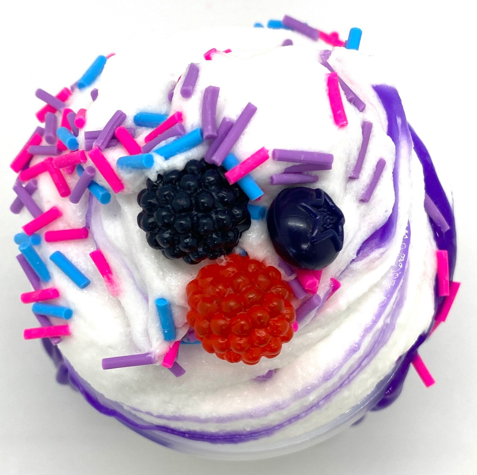 Cloud Cream Slime Scented Swirled Slime Wildberry Cobbler | Etsy