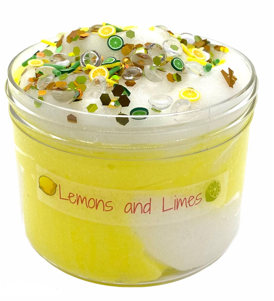 Lemons and Limes Icee Slime Stress Relief Scented Slime - Etsy