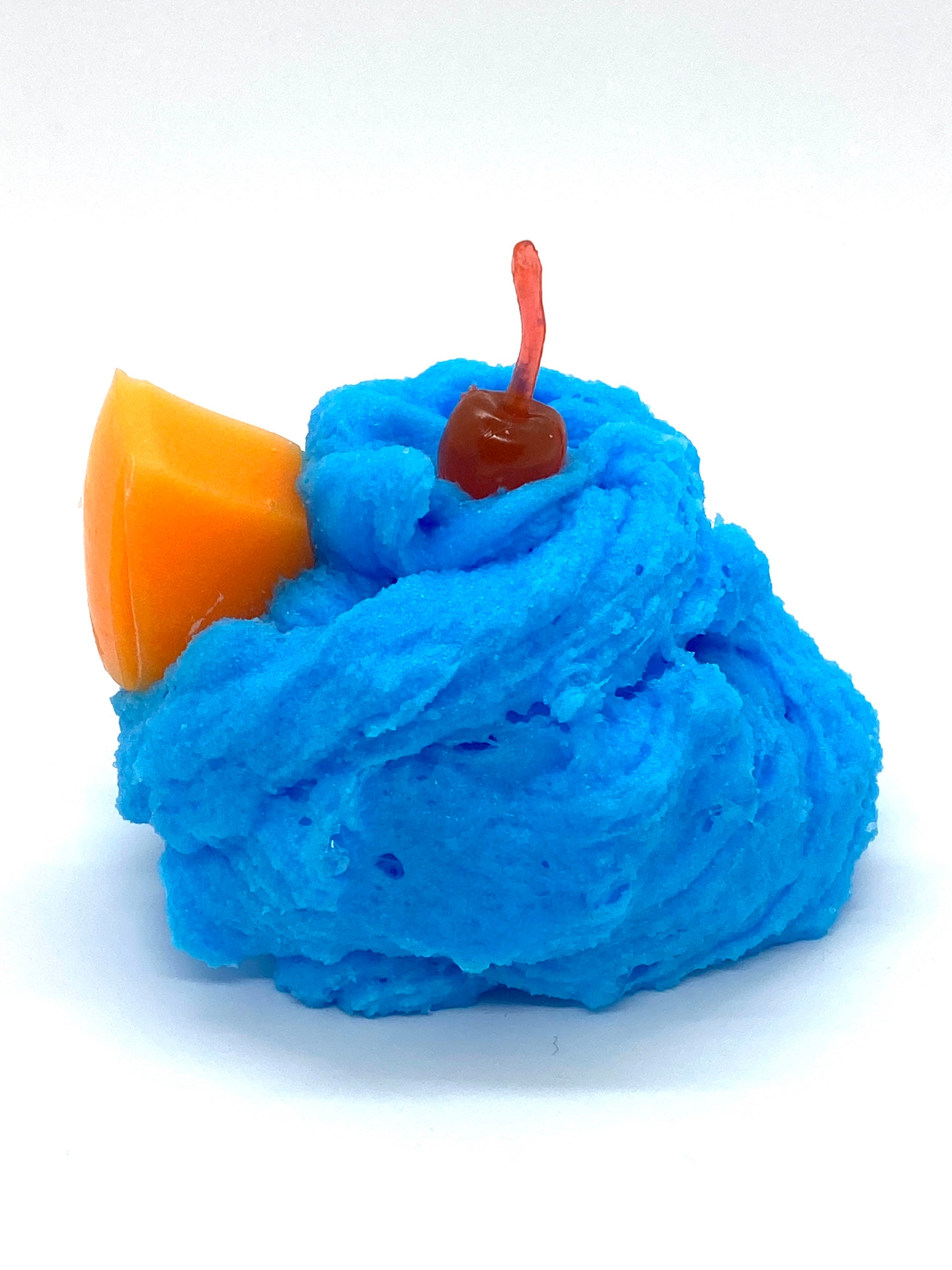 8 Oz Crunchy Slime Blue Hawaiian Crunch Slime Stress Relief | Etsy