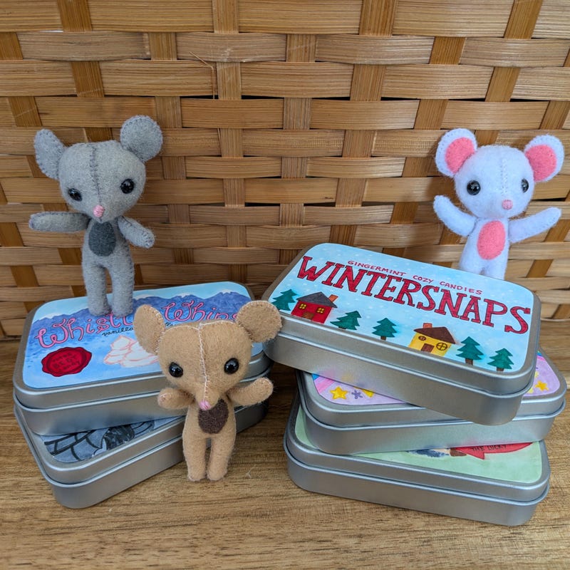 Mouse in Altoid Tin - Etsy