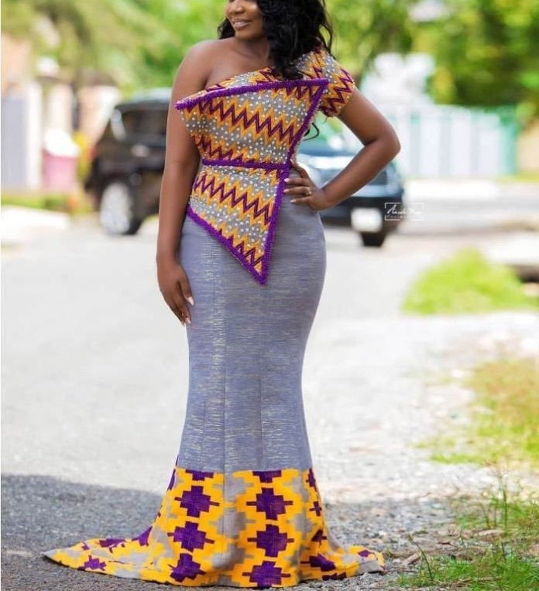 Ghanaian Kente Dresses